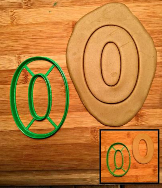 Number 0 Cookie Cutter/Creates a Cut-out of the Center/Dishwasher Safe ...