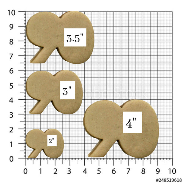 Number 90 Cookie Cutter/Dishwasher Safe | Sweet Prints Inc.