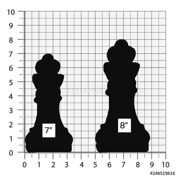 King Chess Piece Cookie Cutter/Dishwasher Safe | Sweet Prints Inc.
