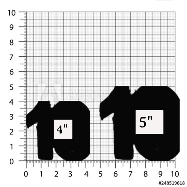 Number 10 Cookie Cutter/Dishwasher Safe | Sweet Prints Inc.