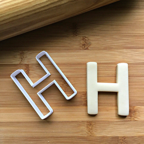 Letter H Cookie Cutter/Dishwasher Safe | Sweet Prints Inc.