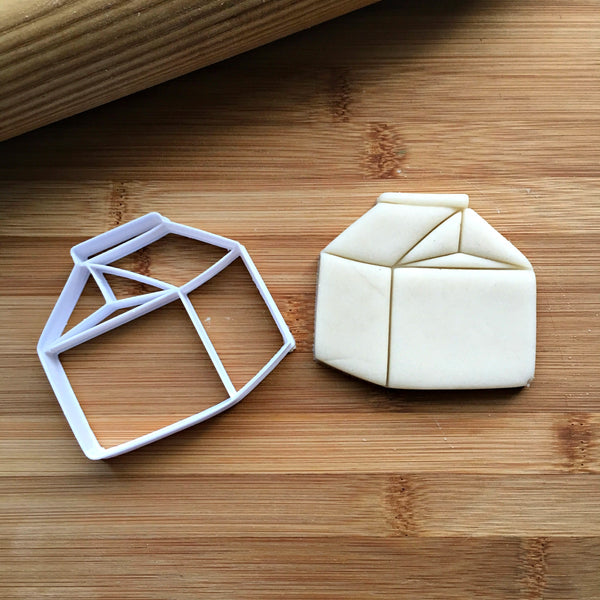 Set of 2 Milk Carton Cookie Cutters/Dishwasher Safe | Sweet Prints Inc.