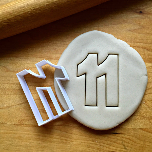 Number 11 Cookie Cutter/Dishwasher Safe | Sweet Prints Inc.