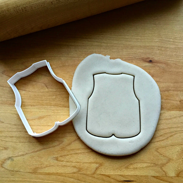 Safety Vest Cookie Cutter/Dishwasher Safe | Sweet Prints Inc.