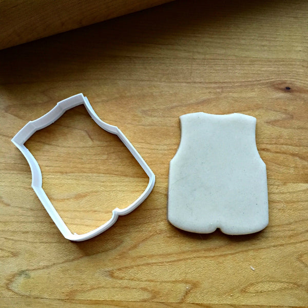 Safety Vest Cookie Cutter/Dishwasher Safe | Sweet Prints Inc.