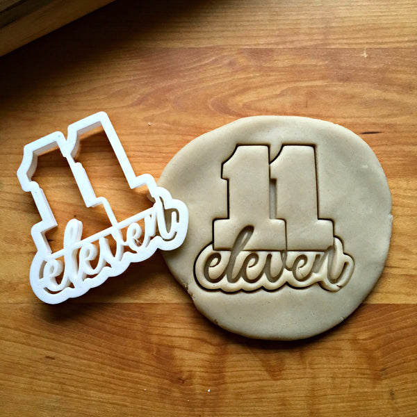 Lettered Number 11 Cookie Cutter/Dishwasher Safe | Sweet Prints Inc.