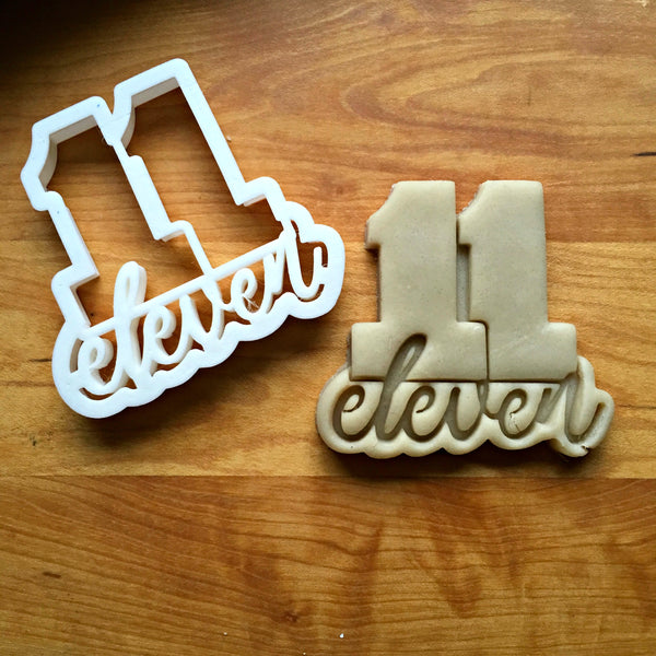 Lettered Number 11 Cookie Cutter/Dishwasher Safe | Sweet Prints Inc.