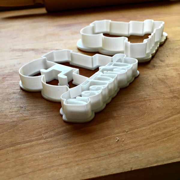 Set of 2 Lettered Number 13 Cookie Cutters/Dishwasher Safe | Sweet ...