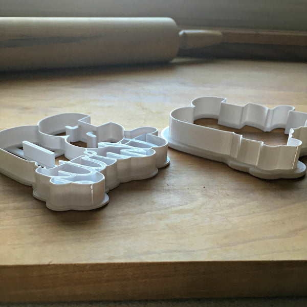 Set of 2 Lettered Number 30 Cookie Cutters/Dishwasher Safe | Sweet ...