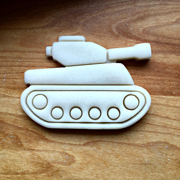 Army Tank Cookie Cutter/Multi-Size/Dishwasher Safe | Sweet Prints Inc.