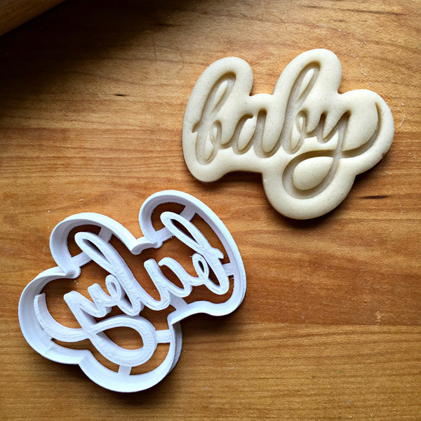 Baby Script Cookie Cutter/Dishwasher Safe | Sweet Prints Inc.