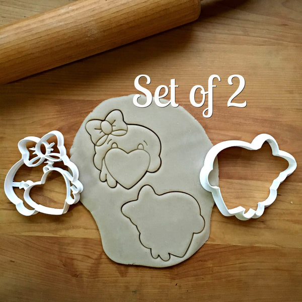 Set of 2 Mrs. Turkey Cookie Cutters/Dishwasher Safe | Sweet Prints Inc.