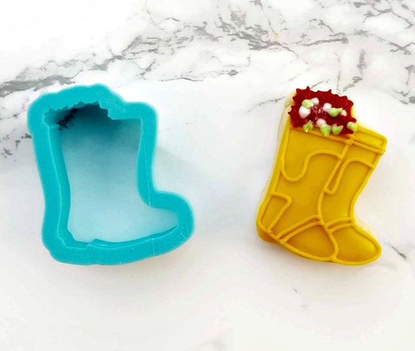 Rain Boots with Flowers Cookie Cutter/Dishwasher Safe | Sweet Prints Inc.