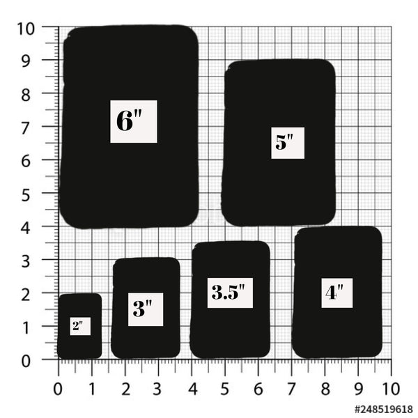 Rounded Rectangle Cookie Cutter/Dishwasher Safe | Sweet Prints Inc.